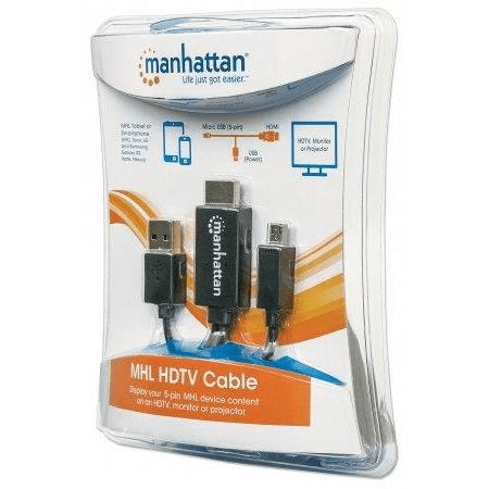 Manhattan Video Cable Adapter HDMI + Micro USB 151498 – FirstShop