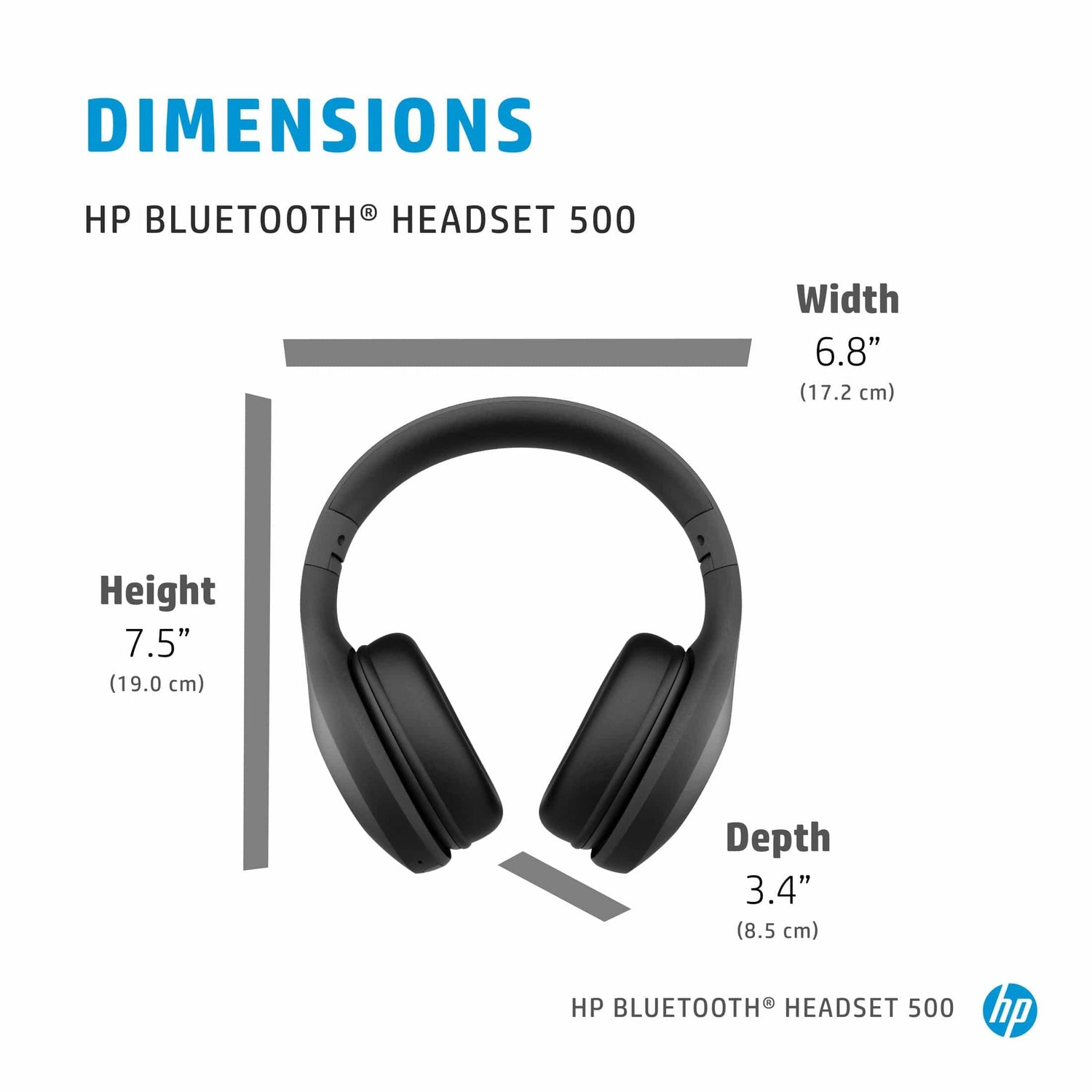 HP 500 Bluetooth Headset 2J875AA – FirstShop