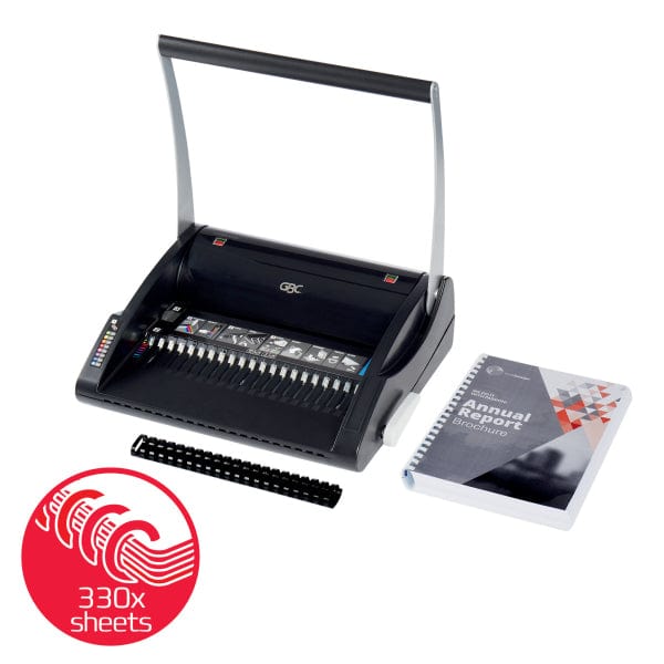 GBC CombBind C200 Binding Machine with 33-sheet Binding and 20-sheet ...