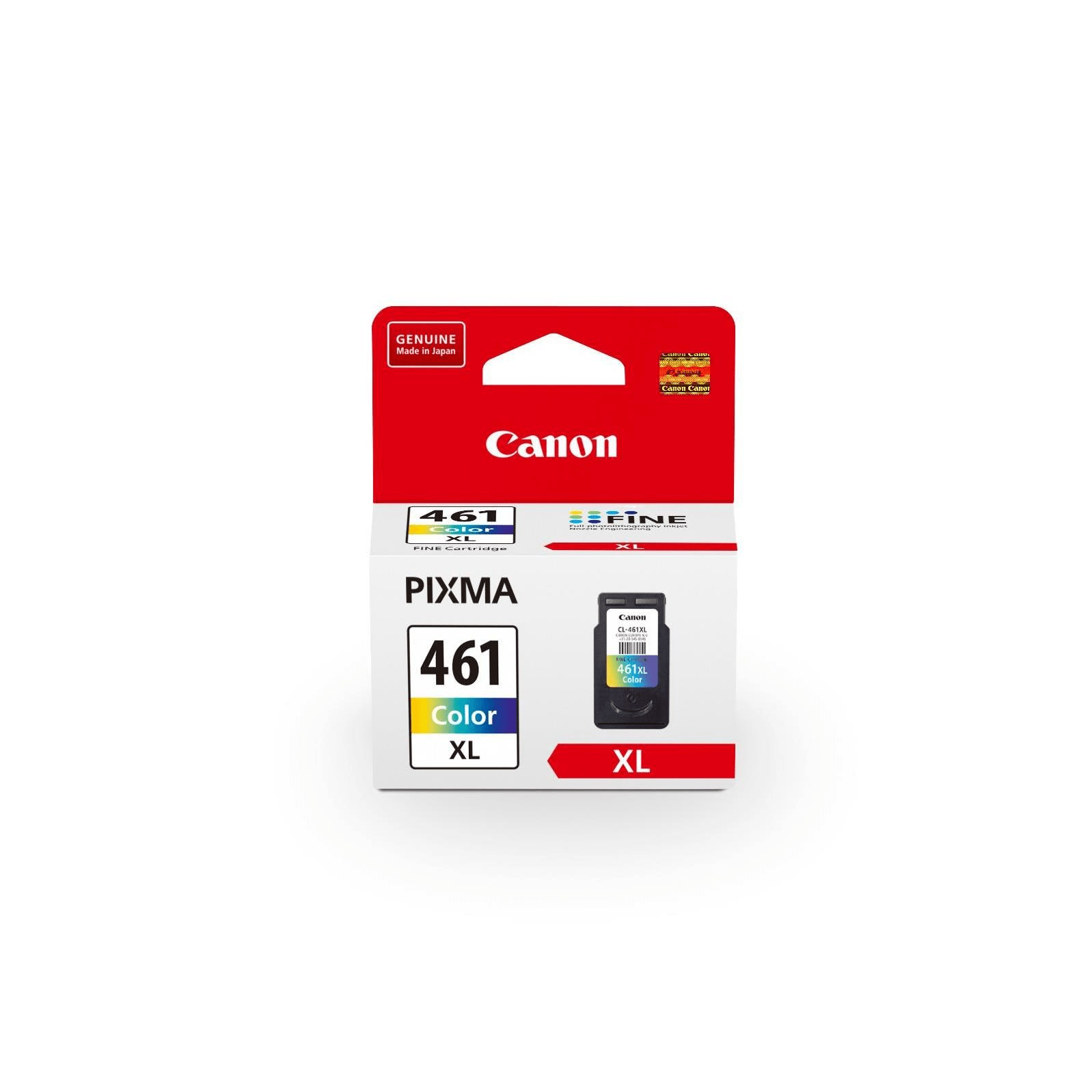 Canon CL-461XL Colour High Yield Printer Ink Cartridge Original 3728C0