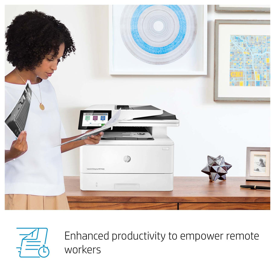 HP LaserJet Enterprise M430f Multifunction Mono A4 Duplex Laser Printe ...