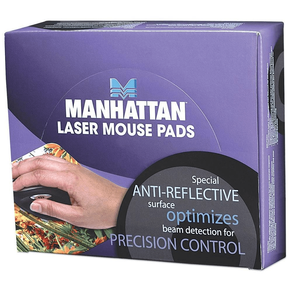 Manhattan 421881 Laser Mouse Pad Multicolour – FirstShop