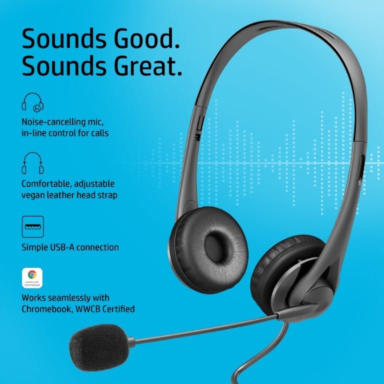 HP G2 Stereo USB Headset 428K6AA – Packard SA (Pty) Ltd | HP | Dell ...