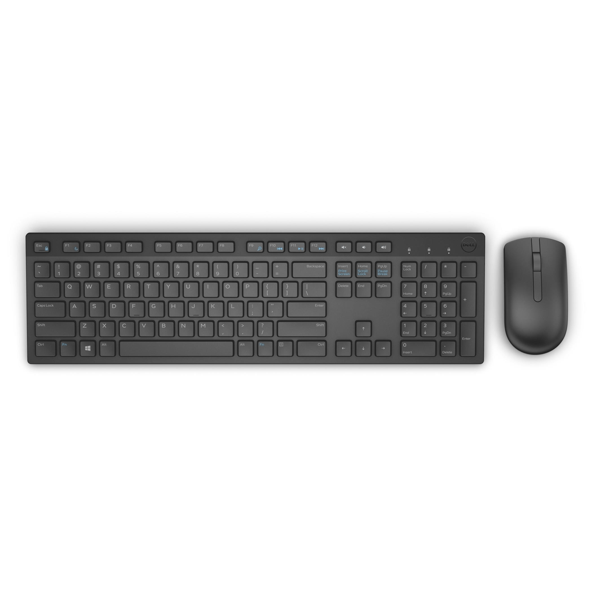 Dell KM636 Keyboard and Mouse Combo RF Wireless QWERTY US International ...