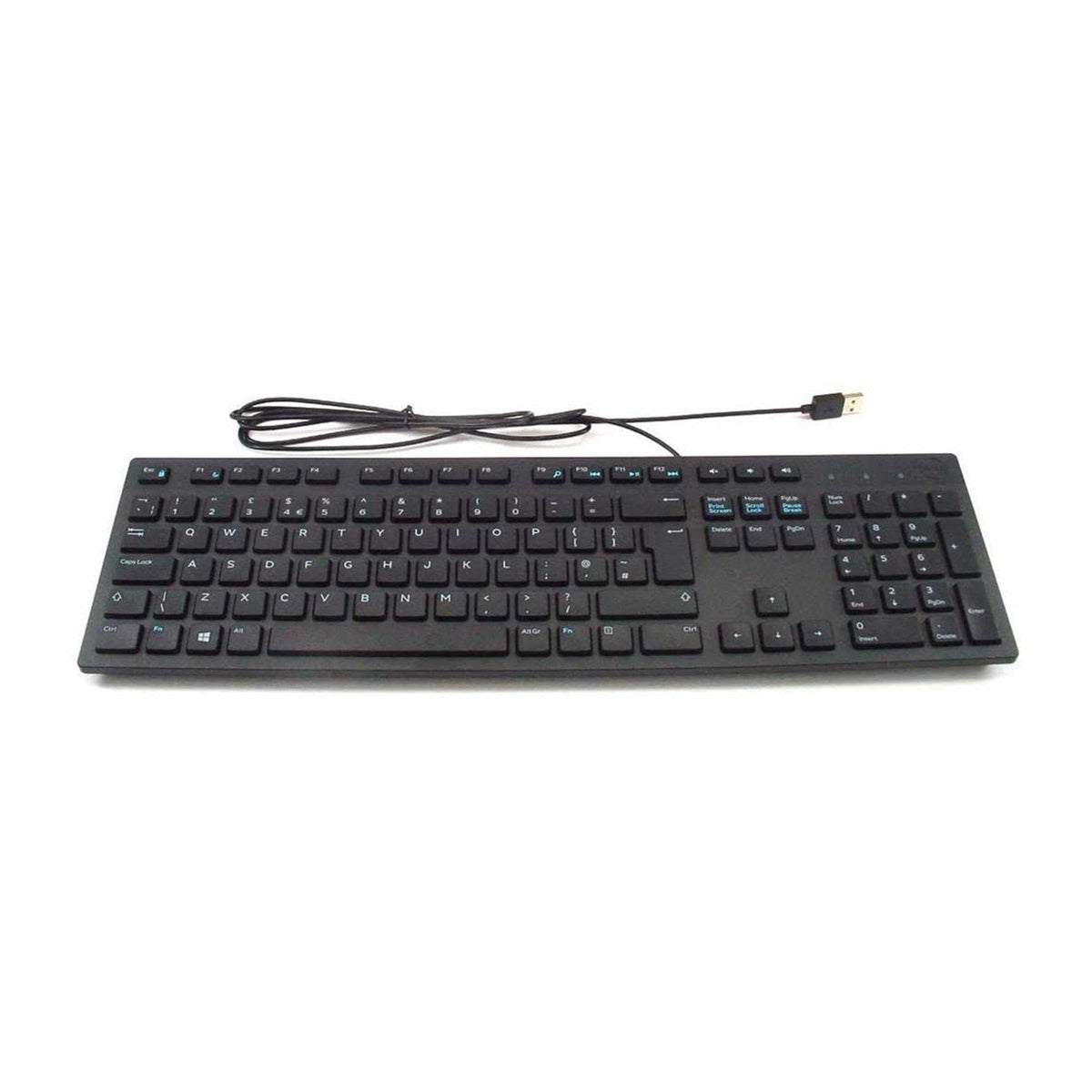 Dell KB216 Wired Multimedia Keyboard Black 580-ADGV – FirstShop
