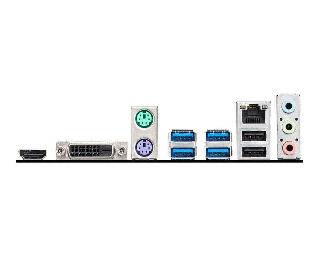 MSI A520M-A PRO AMD Socket AM4 Micro ATX Motherboard 7C96-001R