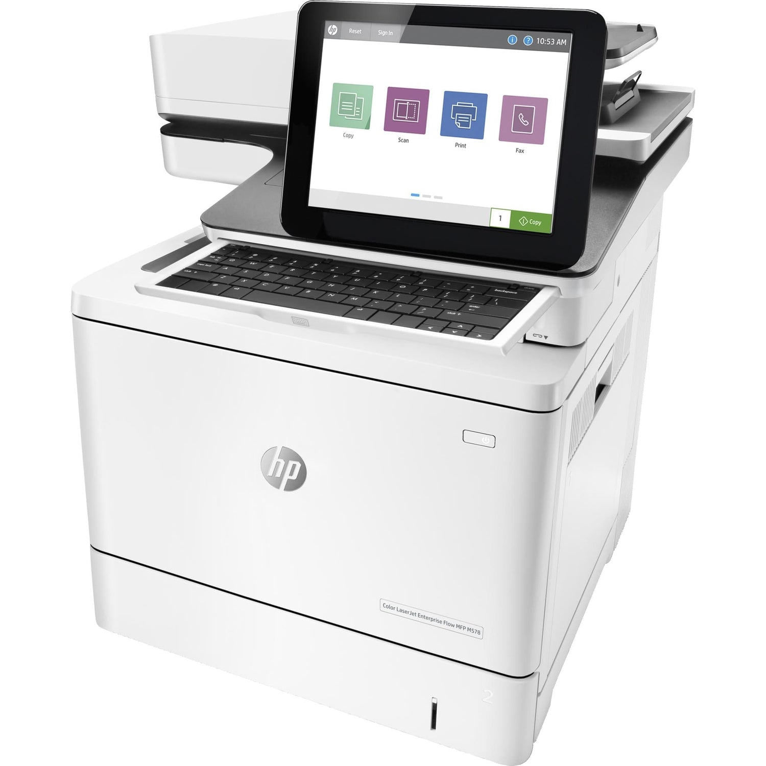 HP LaserJet Enterprise Flow M578c Multifunction Color A4 Duplex Laser ...