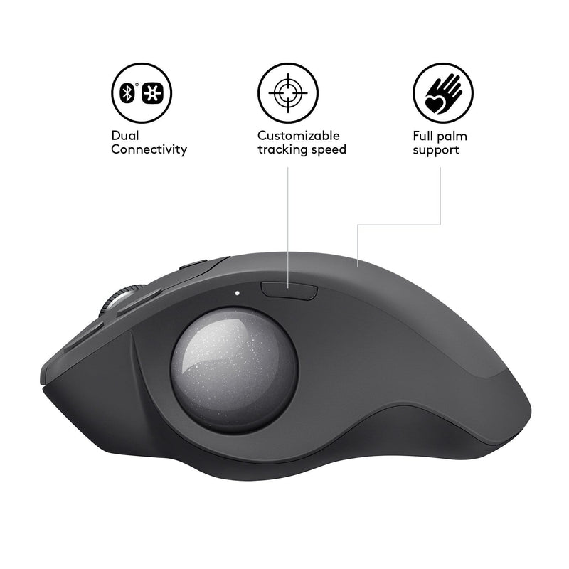Logitech MX ERGO Advanced Wireless Trackball Mouse 910-005179