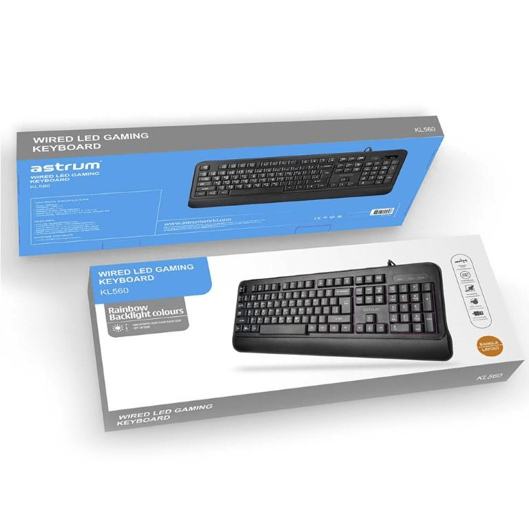 Astrum KL560 RGB Wired Keyboard A80556-BEN – FirstShop
