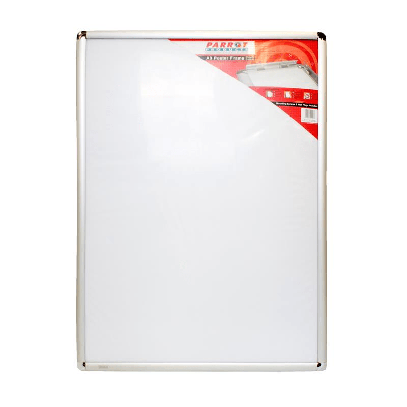 Parrot Poster Frame A0 1250x900mm Chrome Corner BG3000 – FirstShop