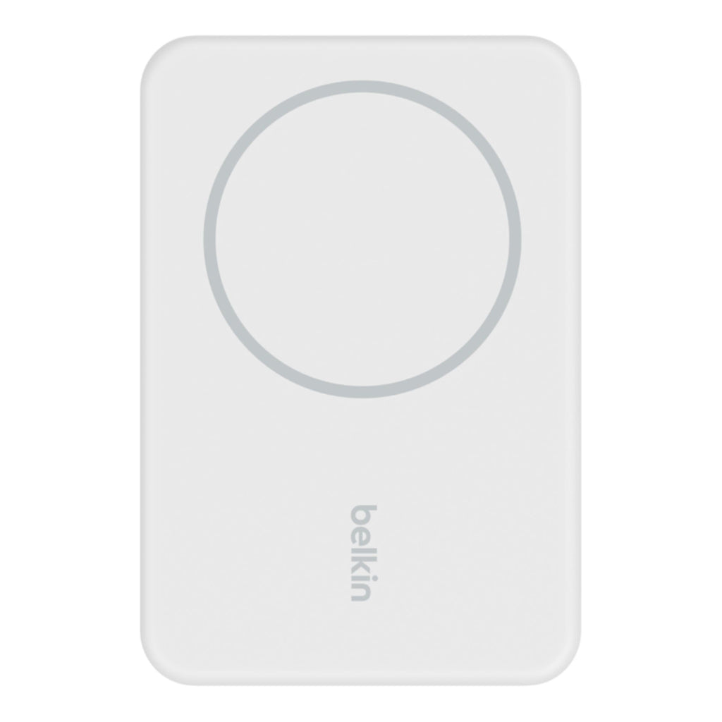 Belkin BoostCharge 5000mAh Magnetic Wireless Power Bank with Stand Whi