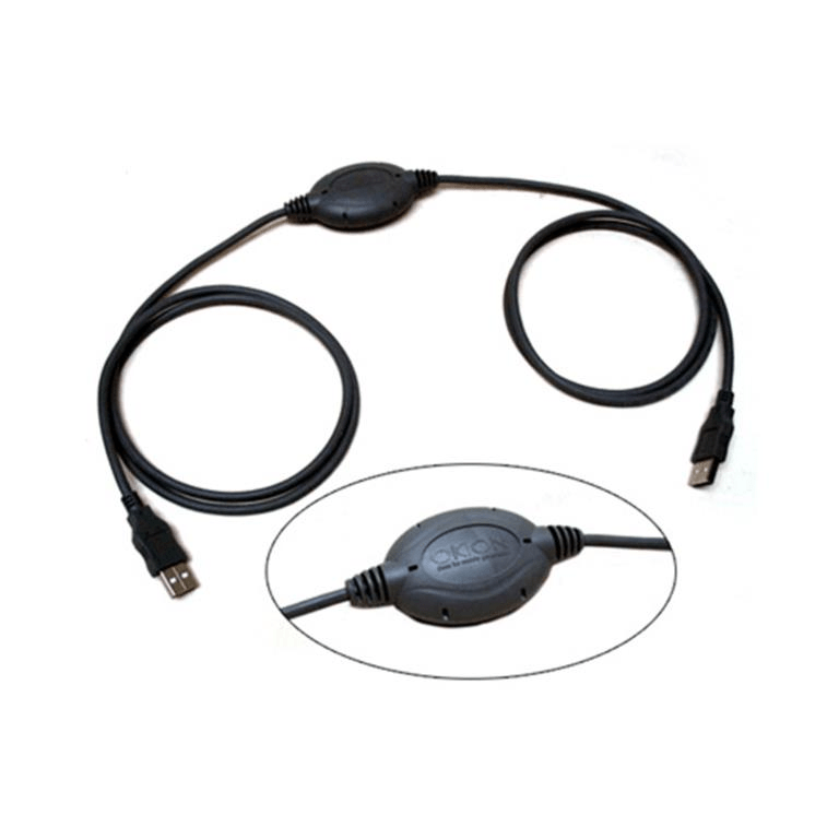 Okion LinkMe USB 2.0 Fast Direct Link Cable 1.8m With USB LAN Function ...