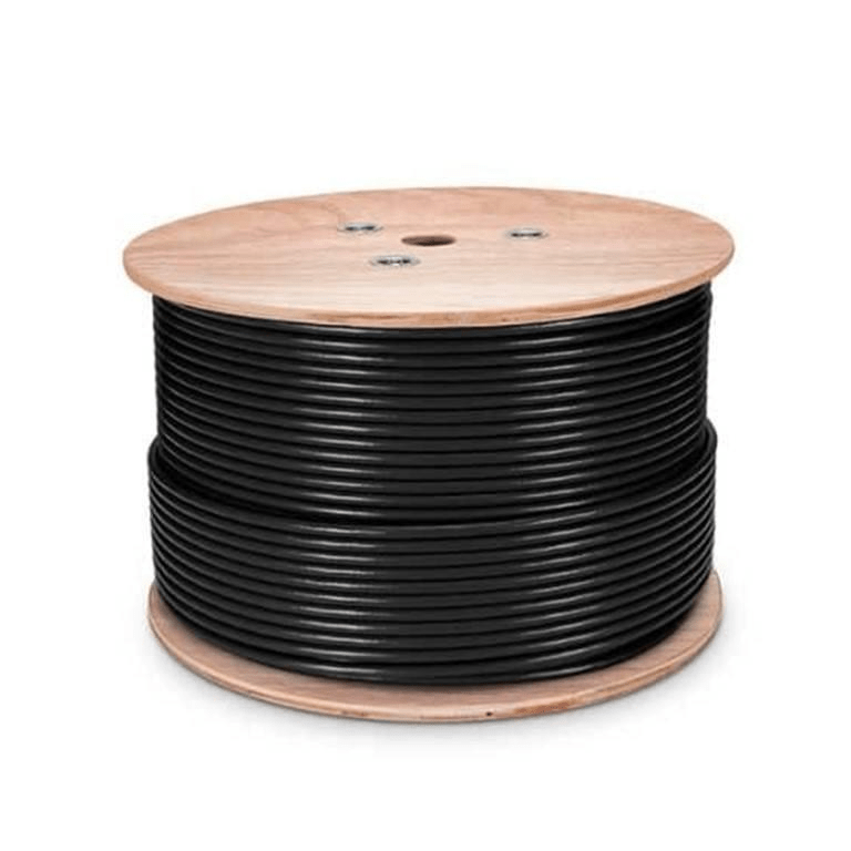 Cattex 500m Outdoor CAT6 Cable Black CAT6500S-OUT-P