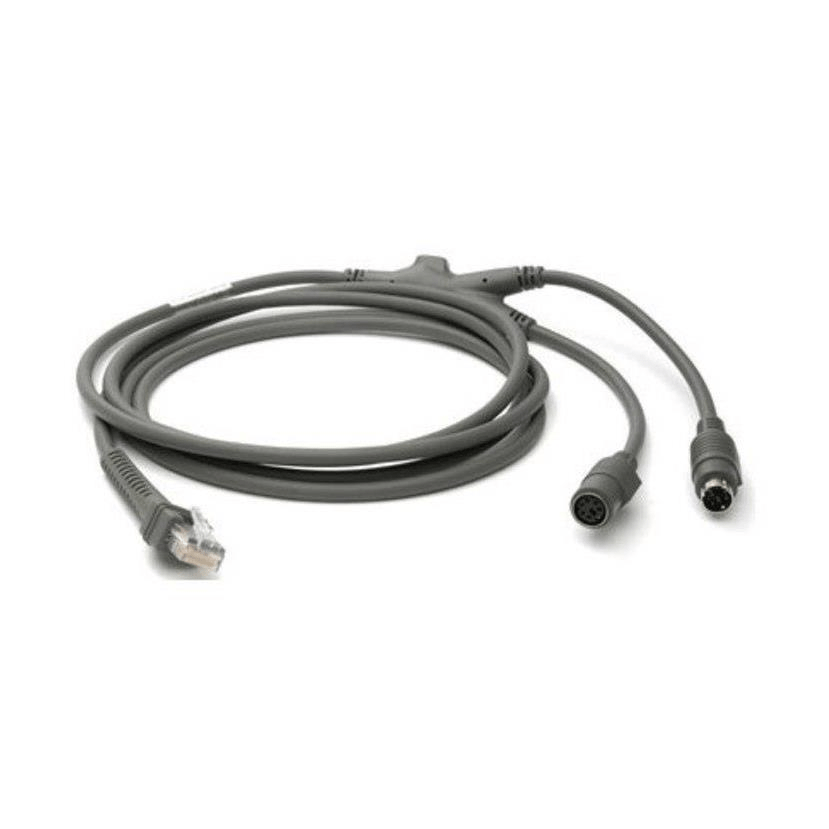 Zebra KBW P/S2 2.1m Cable Grey CBA-K01-S07PAR – FirstShop