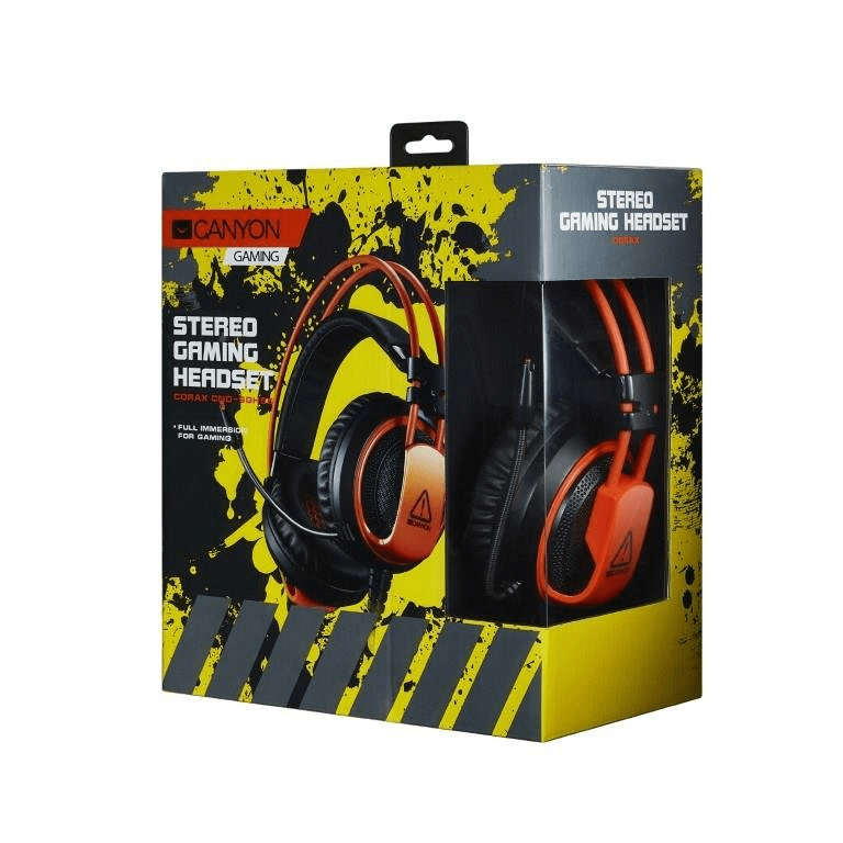 Canyon Corax GH-5A Wired Gaming Headset CND-SGHS5A – FirstShop
