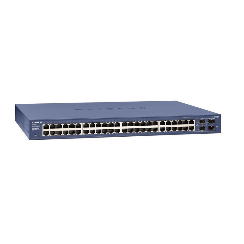Netgear GS748T 48-port Gigabit Ethernet Managed Smart Switch GS748T-50
