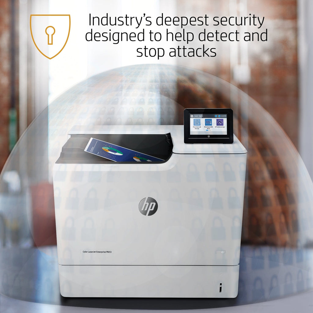 HP Color LaserJet Enterprise M653dn Colour A4 Laser Printer J8A04A