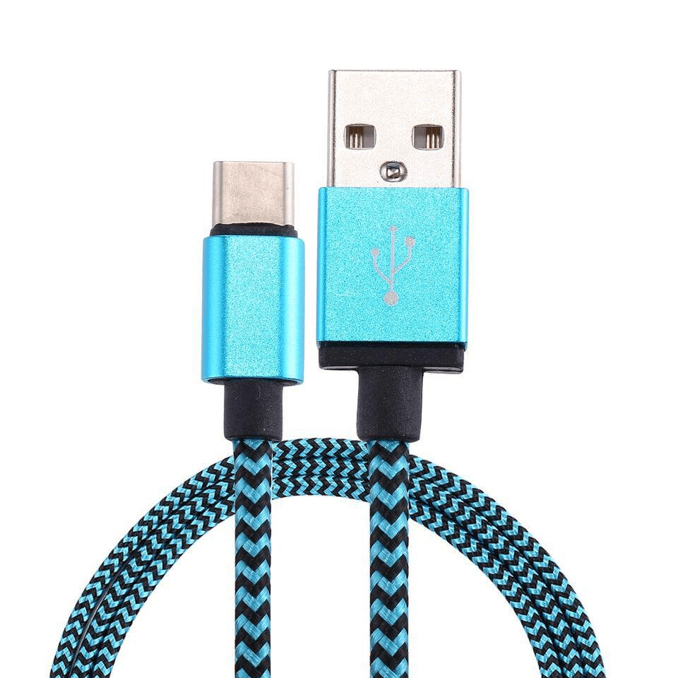 Tuff-Luv USB 3.1 Type-C to USB 2.0 Charge Cable - Blue J9_34 – FirstShop