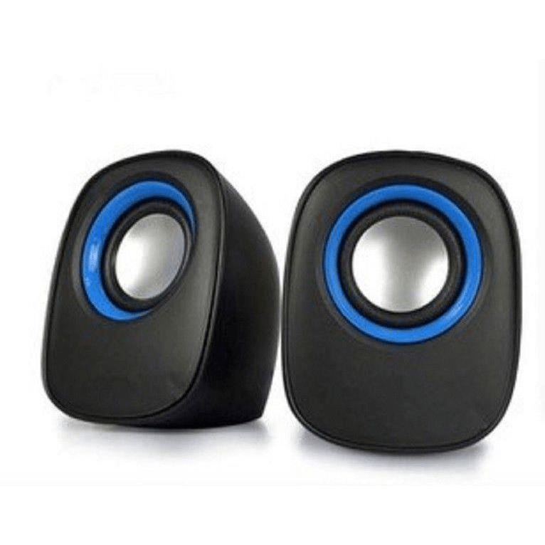 Tuff-Luv X2 USB Powered Mini Compact Stereo Speakers, 3.5mm Audio Inpu