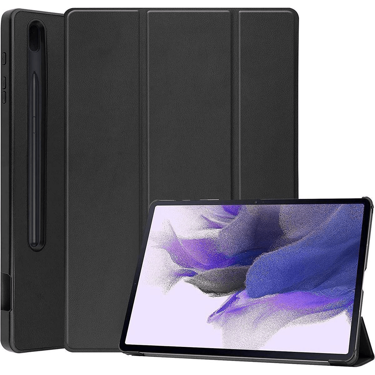 Tuff-Luv Slim Smart Case and Stand Samsung Tab S7 FE - Black MF530 ...