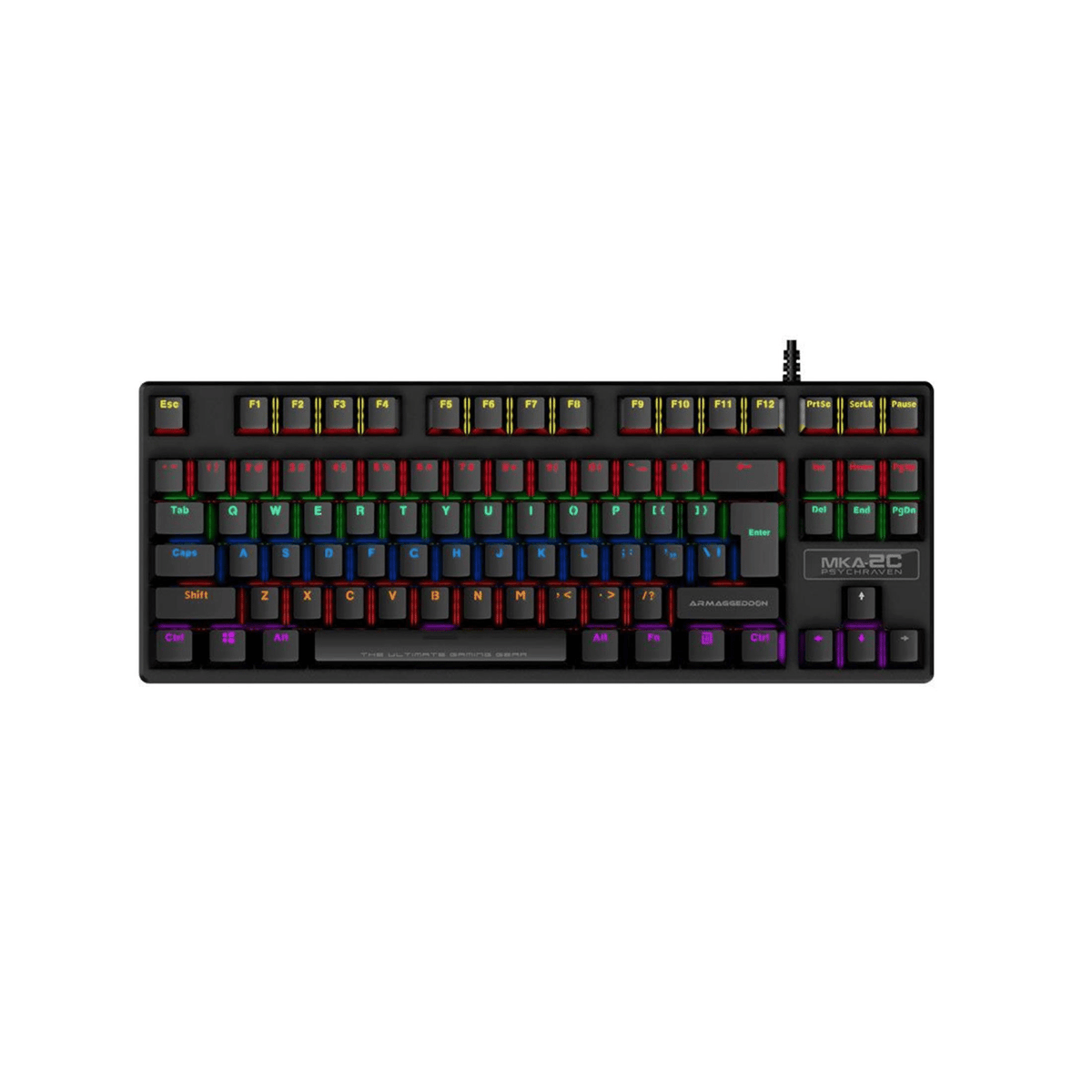 Armaggeddon MKA-2C Psychraven Mechanical Keyboard MKA-2C – FirstShop