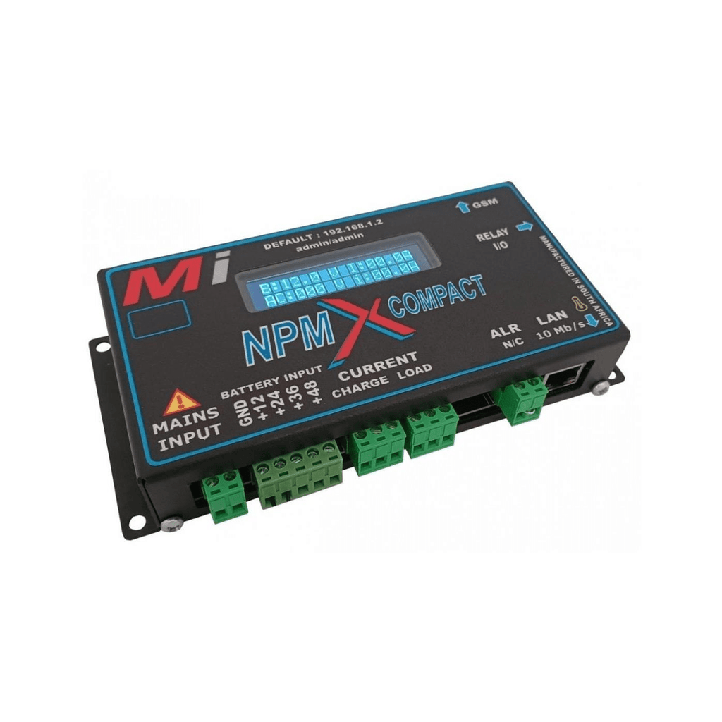 Micro Instruments Compact SNMP 8-60v Network-based Power Monitor NPMX-