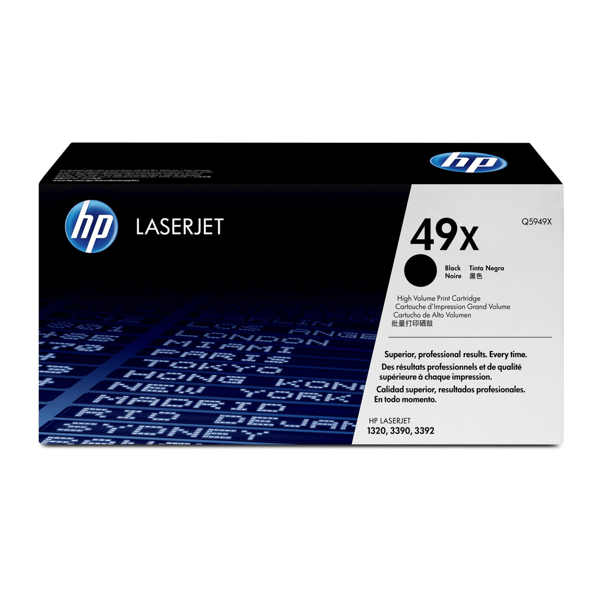 HP 49X Black Toner Cartridge 6,000 Pages Original Q5949X Single-pack ...