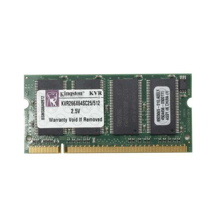 Kingston OLD 512MB DDR Sodimm Memory Table Module R266X64SC25/512 ...