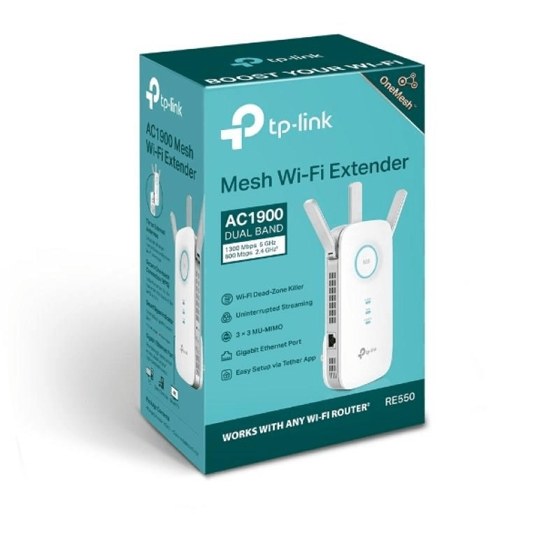 TP-Link RE550 AC1900 Wi-Fi Range Extender – FirstShop
