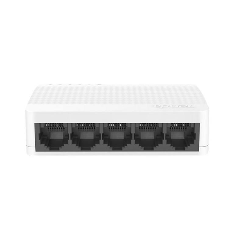 Tenda S105 5-port Fast Ethernet Unmanaged Desktop Switch White TE-S105 ...