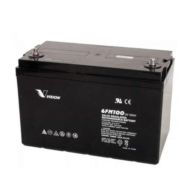 Vision 12V Lithium 200Ah Battery SOL-B-L-V200-12V – FirstShop