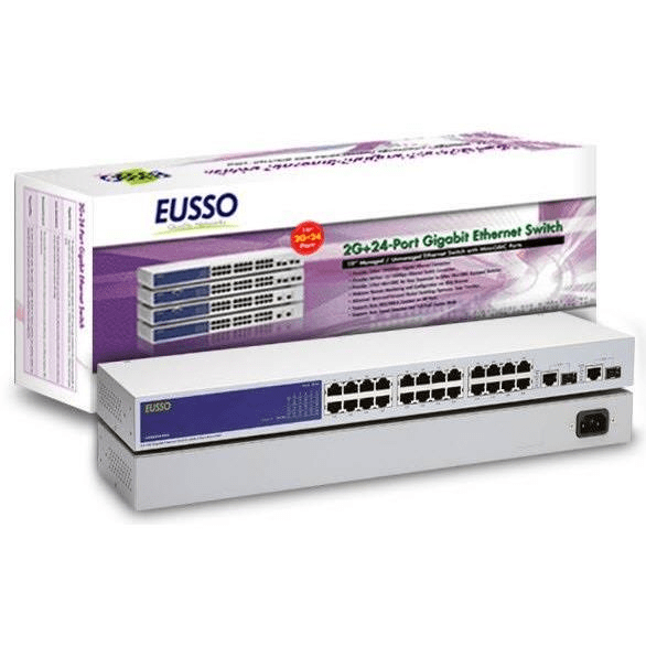EUSSO 2G+24-port Unmanaged Gigabit Switch UGS5224-RXG