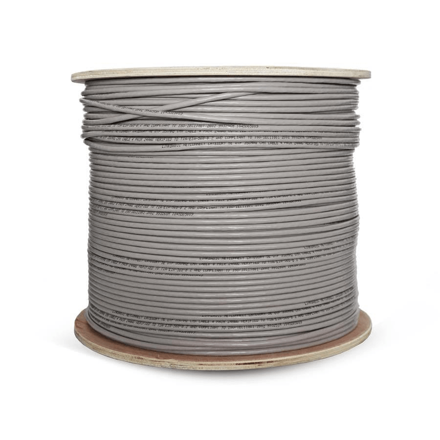 Linkbasic 500M Drum Cat5e Solid UTP Cable UTP-500 – FirstShop