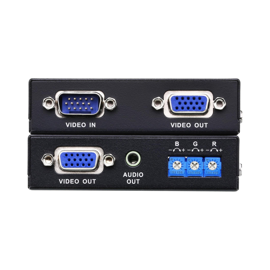 Aten VE170Q AV Extender AV Transmitter and Receiver Black