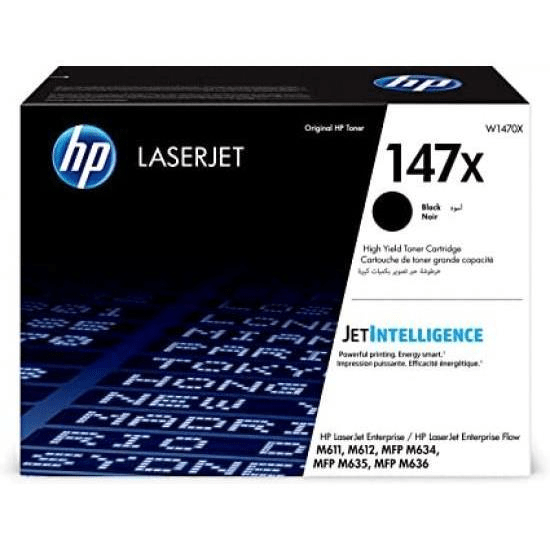 HP 147X Black Toner Cartridge 25,200 Pages Original W1470X Single-pack ...