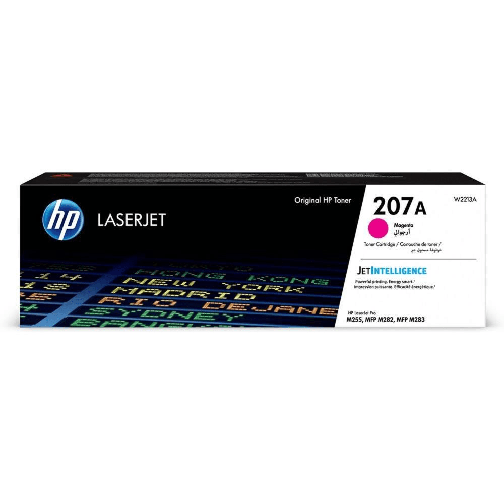 HP 207A Magenta Toner Cartridge 1,350 Pages Original W2213A Single-pac ...